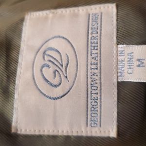 Georgetown Leather Design | Jackets & Coats | Black Leather Jacket ...